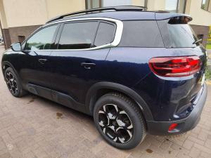 Blue Citroen C5 Aircross 2022 in Kalvarija, with an engine capacity of 1.50 L and mileage of 112 thousand km for 17485 €, photo 4 on AUTOMOTO.COM.LV