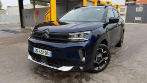 Blue Citroen C5 Aircross 2022 in Kaunas, with an engine capacity of 1.50 L and mileage of 169 thousand km for 15730 €, photo  on AUTOMOTO.COM.LV