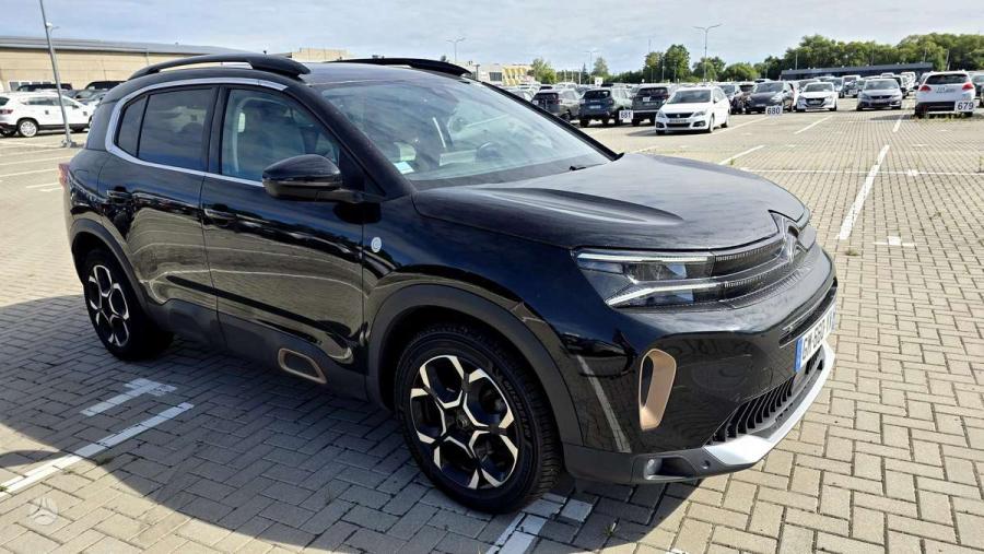 Blue Citroen C5 Aircross 2022 in Taurage, with an engine capacity of 1.50 L and mileage of 194 thousand km for 15246 €, photo 3 on AUTOMOTO.COM.LV