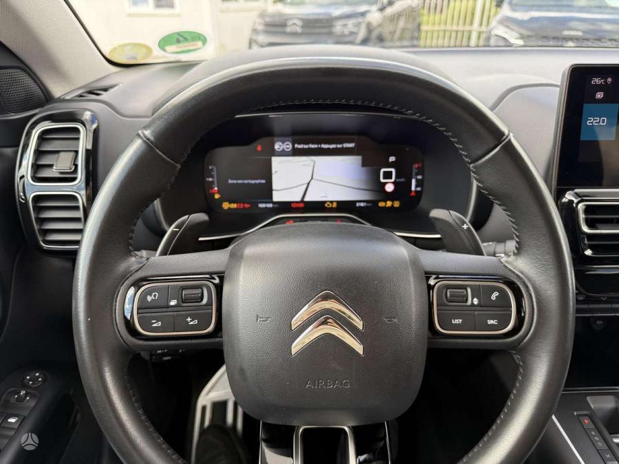 Синий Ситроен C5 Aircross 2022 в Мариямполе, объемом двигателя 1.50 л и пробегом 169 тыс. км за 16087 €, фото 33 на AUTOMOTO.COM.LV