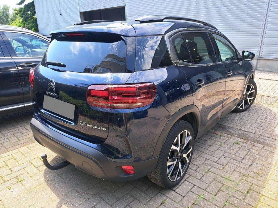 Синий Ситроен C5 Aircross 2022 в Вильнюс, объемом двигателя 1.20 л и пробегом 87 тыс. км за 18515 €, фото 3 на AUTOMOTO.COM.LV