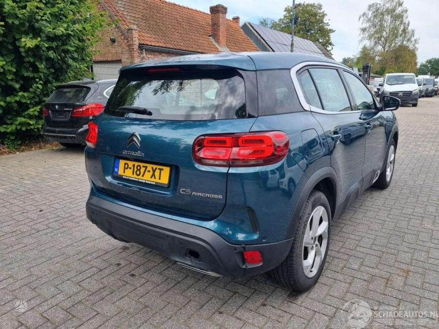 Blue Citroen C5 Aircross 2022 in Kaunas, with an engine capacity of 1.20 L and mileage of 123 thousand km for 10878 €, photo 5 on AUTOMOTO.COM.LV