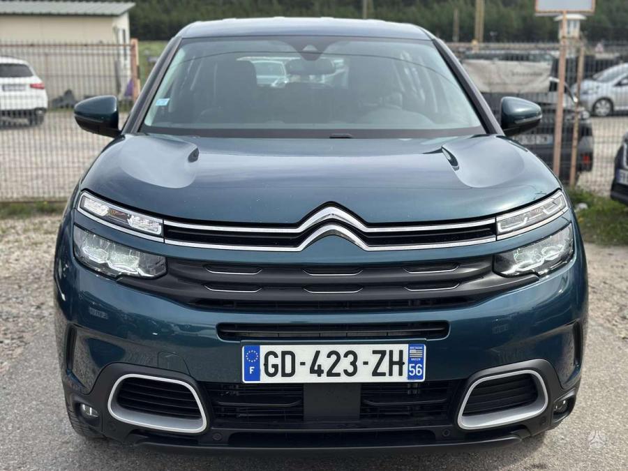 Синий Ситроен C5 Aircross 2022 в Вильнюс, объемом двигателя 1.50 л и пробегом 186 тыс. км за 11857 €, фото 3 на AUTOMOTO.COM.LV