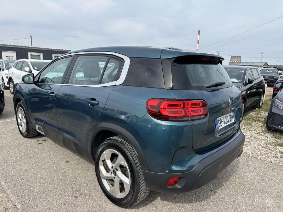 Синий Ситроен C5 Aircross 2022 в Вильнюс, объемом двигателя 1.50 л и пробегом 186 тыс. км за 11857 €, фото 5 на AUTOMOTO.COM.LV