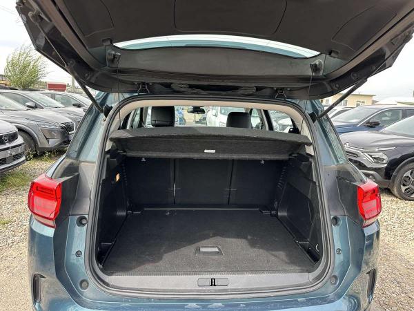 Blue Citroen C5 Aircross 2022 in Vilnius, with an engine capacity of 1.50 L and mileage of 186 thousand km for 11857 €, photo 10 on AUTOMOTO.COM.LV