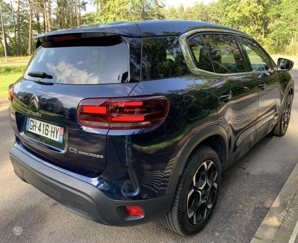 Синий Ситроен C5 Aircross 2022 в Вильнюс, объемом двигателя 1.20 л и пробегом 108 тыс. км за 15430 €, фото 6 на AUTOMOTO.COM.LV