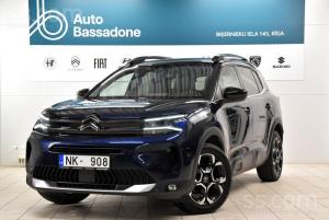 Zils Citroen C5 Aircross 2023 Rīga, ar dzinēja tilpumu 1.50 L un nobraukumu 23 tūkst. km par 22990 €, foto  vietnē AUTOMOTO.COM.LV