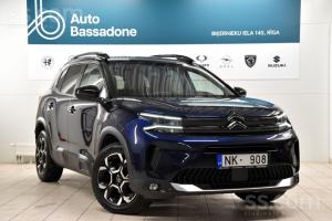 Blue Citroen C5 Aircross 2023 in Riga, with an engine capacity of 1.50 L and mileage of 23 thousand km for 22990 €, photo 3 on AUTOMOTO.COM.LV