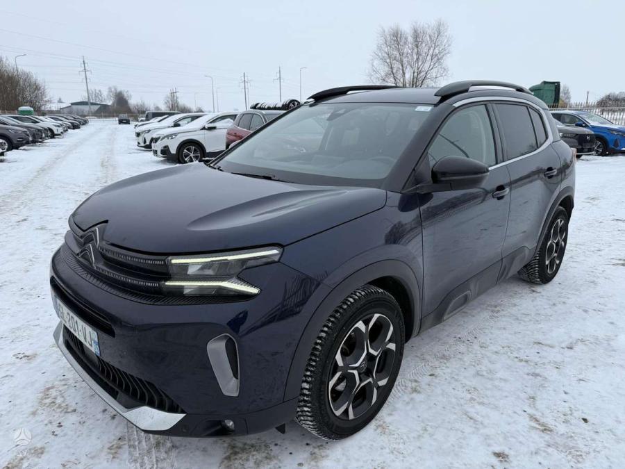 Синий Ситроен C5 Aircross 2023 в Мариямполе, объемом двигателя 1.50 л и пробегом 154 тыс. км за 17539 €, фото 1 на AUTOMOTO.COM.LV