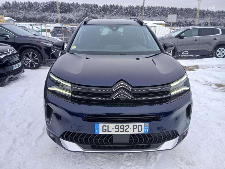 Zils Citroen C5 Aircross 2023 Viļņa, ar dzinēja tilpumu 1.50 L un nobraukumu 149 tūkst. km par 17606 €, foto 1 vietnē AUTOMOTO.COM.LV