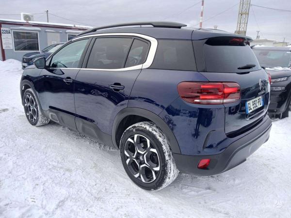 Blue Citroen C5 Aircross 2023 in Vilnius, with an engine capacity of 1.50 L and mileage of 149 thousand km for 17606 €, photo 6 on AUTOMOTO.COM.LV