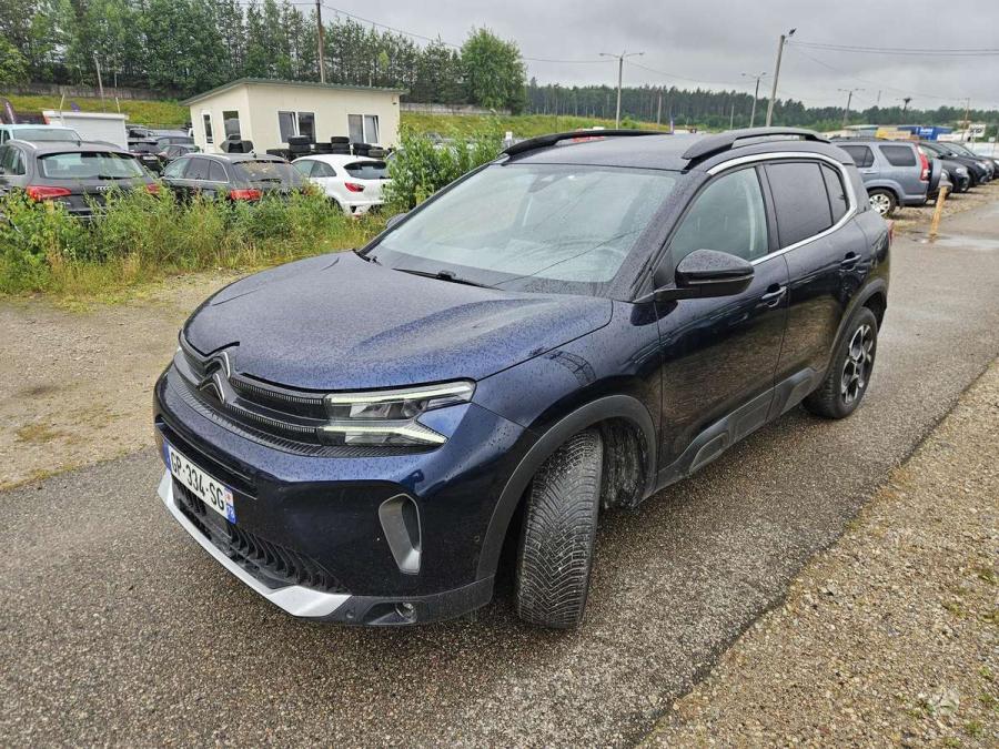 Синий Ситроен C5 Aircross 2023 в Вильнюс, объемом двигателя 1.20 л и пробегом 135 тыс. км за 15428 €, фото 4 на AUTOMOTO.COM.LV