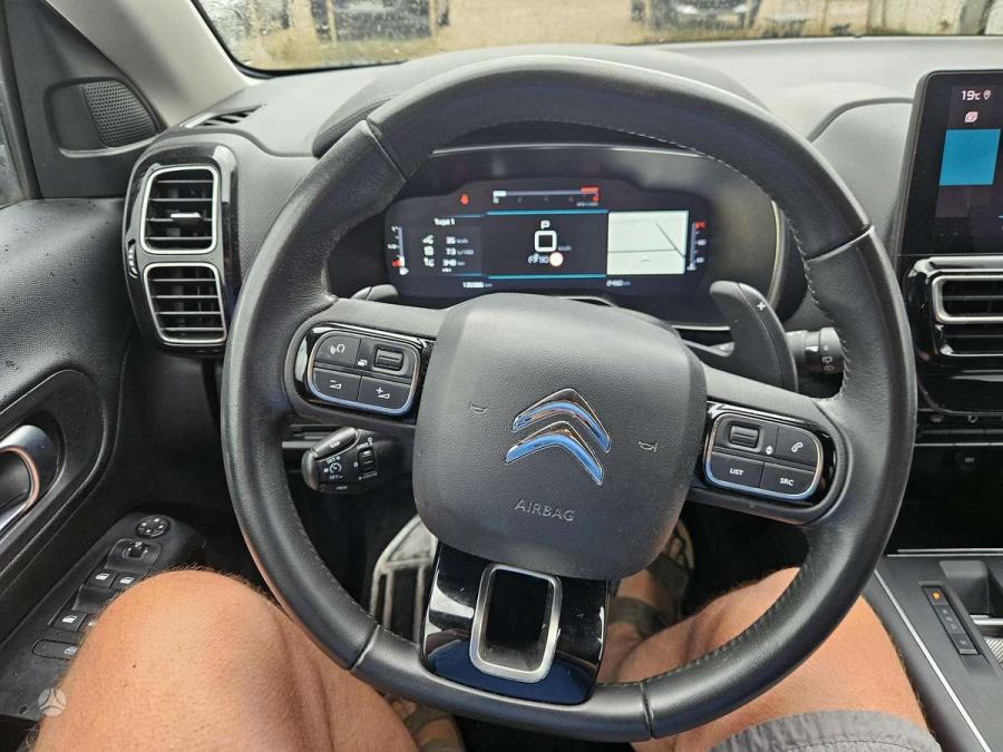 Синий Ситроен C5 Aircross 2023 в Вильнюс, объемом двигателя 1.20 л и пробегом 135 тыс. км за 15428 €, фото 11 на AUTOMOTO.COM.LV