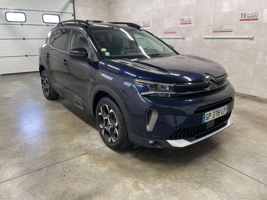Zils Citroen C5 Aircross 2023 Marijampole, ar dzinēja tilpumu 1.50 L un nobraukumu 151 tūkst. km par 16456 €, foto 4 vietnē AUTOMOTO.COM.LV