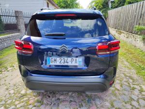 Blue Citroen C5 Aircross 2023 in Marijampole, with an engine capacity of 1.50 L and mileage of 114 thousand km for 17297 €, photo 7 on AUTOMOTO.COM.LV