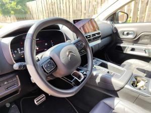 Blue Citroen C5 Aircross 2023 in Marijampole, with an engine capacity of 1.50 L and mileage of 114 thousand km for 17297 €, photo 12 on AUTOMOTO.COM.LV