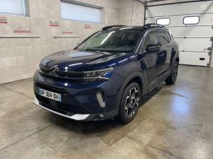 Blue Citroen C5 Aircross 2023 in Marijampole, with an engine capacity of 1.20 L and mileage of 96 thousand km for 15972 €, photo  on AUTOMOTO.COM.LV