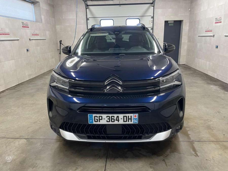 Синий Ситроен C5 Aircross 2023 в Мариямполе, объемом двигателя 1.20 л и пробегом 96 тыс. км за 15972 €, фото 3 на AUTOMOTO.COM.LV