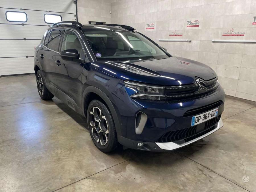 Синий Ситроен C5 Aircross 2023 в Мариямполе, объемом двигателя 1.20 л и пробегом 96 тыс. км за 15972 €, фото 4 на AUTOMOTO.COM.LV