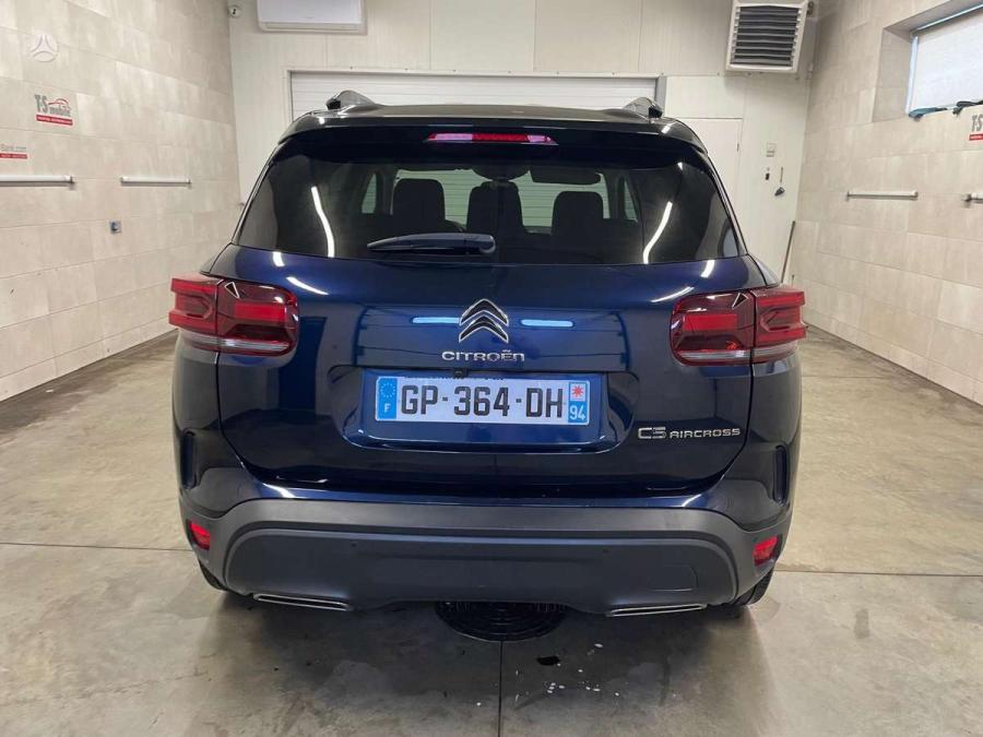 Синий Ситроен C5 Aircross 2023 в Мариямполе, объемом двигателя 1.20 л и пробегом 96 тыс. км за 15972 €, фото 6 на AUTOMOTO.COM.LV