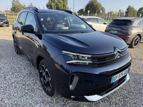 Blue Citroen C5 Aircross 2023 in Marijampole, with an engine capacity of 1.50 L and mileage of 172 thousand km for 17781 €, photo 3 on AUTOMOTO.COM.LV