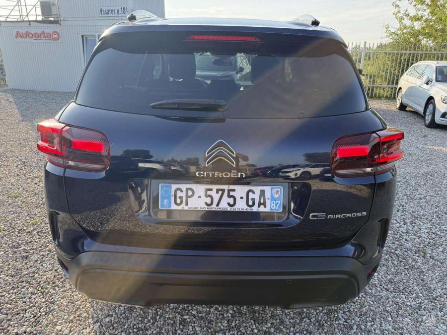 Blue Citroen C5 Aircross 2023 in Marijampole, with an engine capacity of 1.50 L and mileage of 172 thousand km for 17781 €, photo 7 on AUTOMOTO.COM.LV