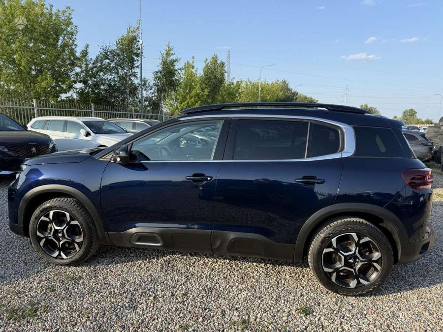 Blue Citroen C5 Aircross 2023 in Marijampole, with an engine capacity of 1.50 L and mileage of 172 thousand km for 17781 €, photo 9 on AUTOMOTO.COM.LV