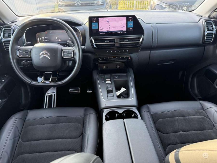 Blue Citroen C5 Aircross 2023 in Marijampole, with an engine capacity of 1.50 L and mileage of 172 thousand km for 17781 €, photo 31 on AUTOMOTO.COM.LV