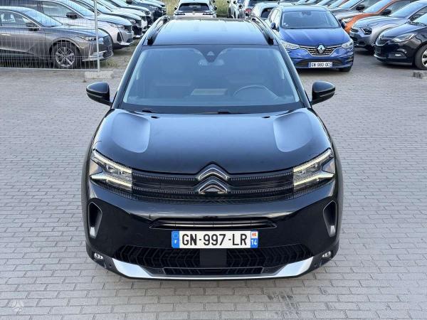 Blue Citroen C5 Aircross 2023 in Marijampole, with an engine capacity of 1.20 L and mileage of 119 thousand km for 16577 €, photo 4 on AUTOMOTO.COM.LV