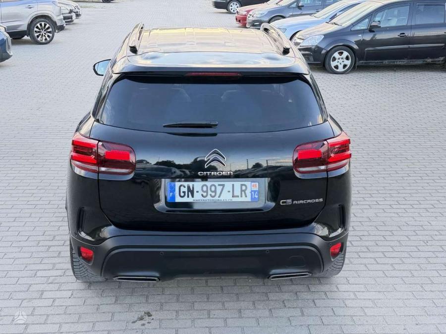 Blue Citroen C5 Aircross 2023 in Marijampole, with an engine capacity of 1.20 L and mileage of 119 thousand km for 16577 €, photo 13 on AUTOMOTO.COM.LV