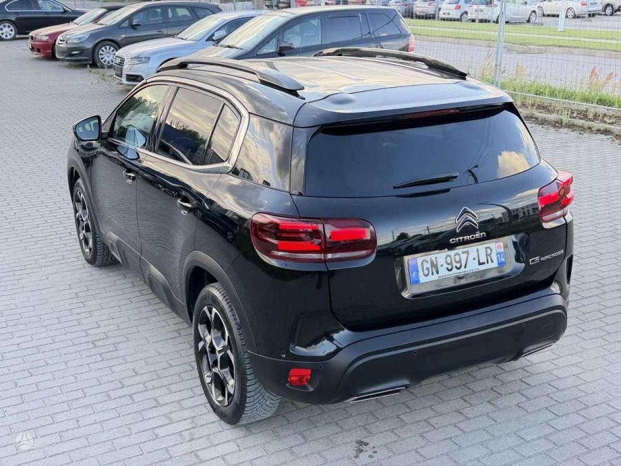 Blue Citroen C5 Aircross 2023 in Marijampole, with an engine capacity of 1.20 L and mileage of 119 thousand km for 16577 €, photo 15 on AUTOMOTO.COM.LV