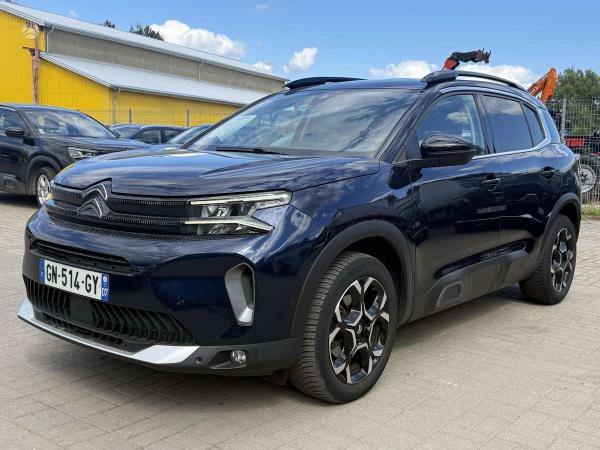 Синий Ситроен C5 Aircross 2023 в Каунас, объемом двигателя 1.20 л и пробегом 107 тыс. км за 15972 €, фото 1 на AUTOMOTO.COM.LV