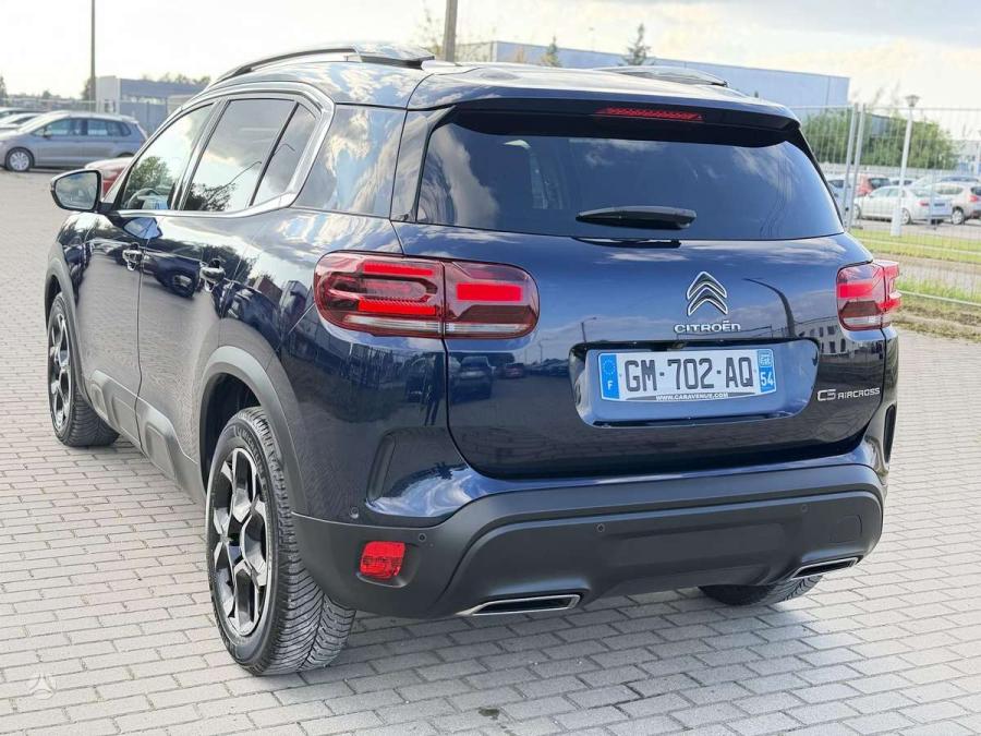 Zils Citroen C5 Aircross 2023 Marijampole, ar dzinēja tilpumu 1.50 L un nobraukumu 161 tūkst. km par 15609 €, foto 14 vietnē AUTOMOTO.COM.LV
