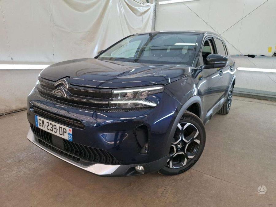 Zils Citroen C5 Aircross 2023 Viļņa, ar dzinēja tilpumu 1.60 L un nobraukumu 127 tūkst. km par 16300 €, foto 1 vietnē AUTOMOTO.COM.LV