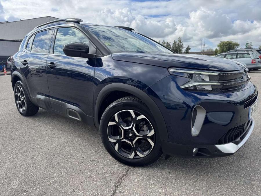 Синий Ситроен C5 Aircross 2023 в Мариямполе, объемом двигателя 1.50 л и пробегом 148 тыс. км за 17424 €, фото 3 на AUTOMOTO.COM.LV