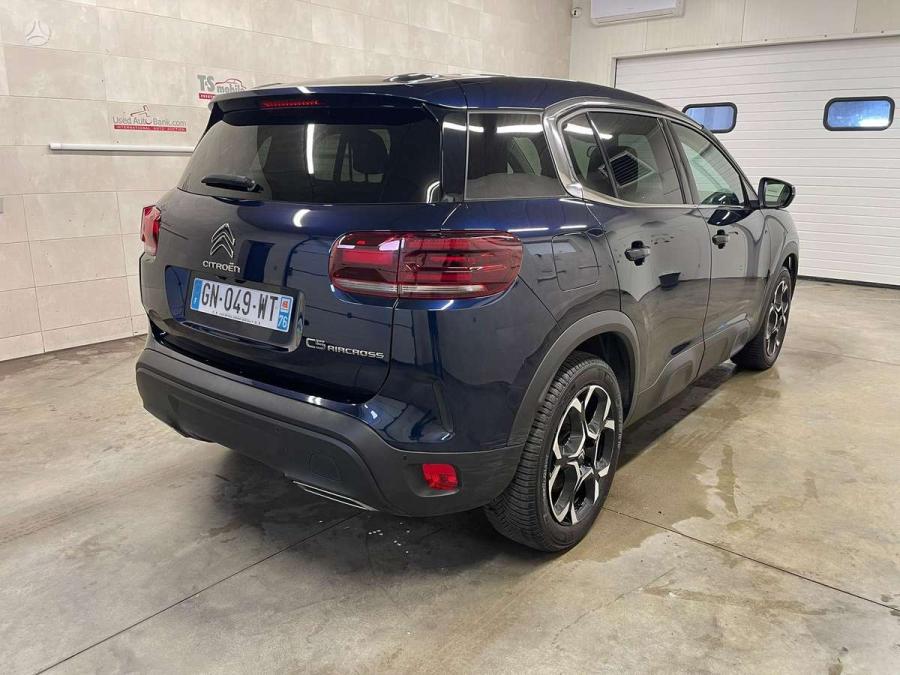 Синий Ситроен C5 Aircross 2023 в Мариямполе, объемом двигателя 1.20 л и пробегом 87 тыс. км за 13994 €, фото 5 на AUTOMOTO.COM.LV