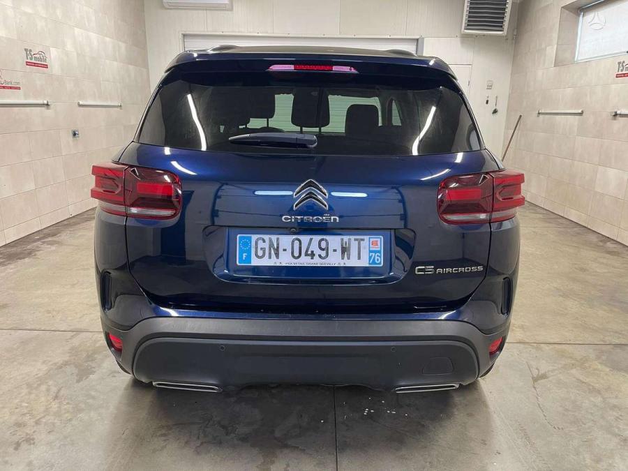 Синий Ситроен C5 Aircross 2023 в Мариямполе, объемом двигателя 1.20 л и пробегом 87 тыс. км за 13994 €, фото 6 на AUTOMOTO.COM.LV
