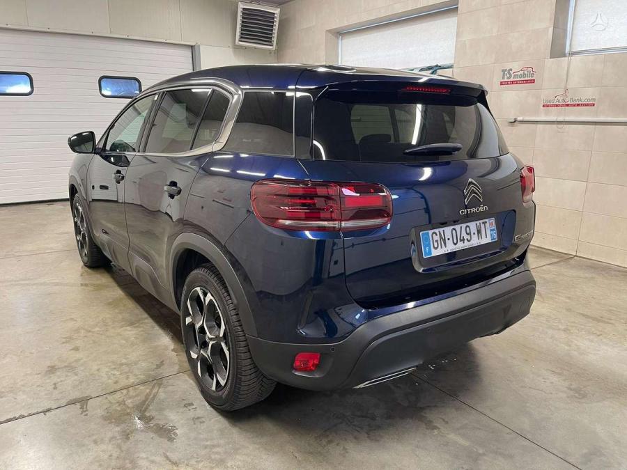 Синий Ситроен C5 Aircross 2023 в Мариямполе, объемом двигателя 1.20 л и пробегом 87 тыс. км за 13994 €, фото 7 на AUTOMOTO.COM.LV