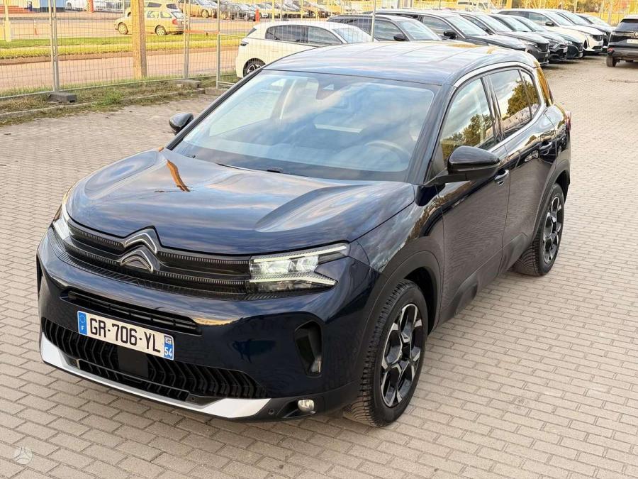 Синий Ситроен C5 Aircross 2023 в Мариямполе, объемом двигателя 1.20 л и пробегом 141 тыс. км за 13552 €, фото 3 на AUTOMOTO.COM.LV
