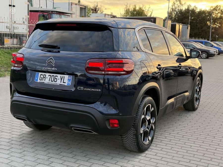 Синий Ситроен C5 Aircross 2023 в Мариямполе, объемом двигателя 1.20 л и пробегом 141 тыс. км за 13552 €, фото 10 на AUTOMOTO.COM.LV