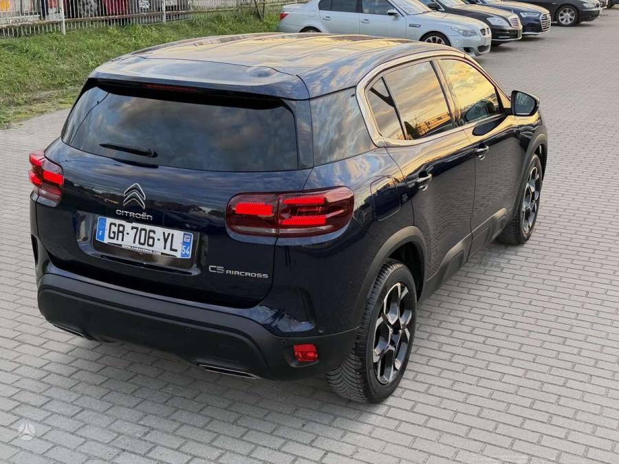 Синий Ситроен C5 Aircross 2023 в Мариямполе, объемом двигателя 1.20 л и пробегом 141 тыс. км за 13552 €, фото 11 на AUTOMOTO.COM.LV