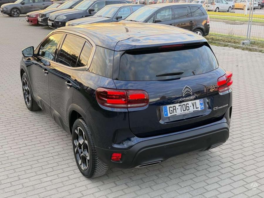 Синий Ситроен C5 Aircross 2023 в Мариямполе, объемом двигателя 1.20 л и пробегом 141 тыс. км за 13552 €, фото 15 на AUTOMOTO.COM.LV