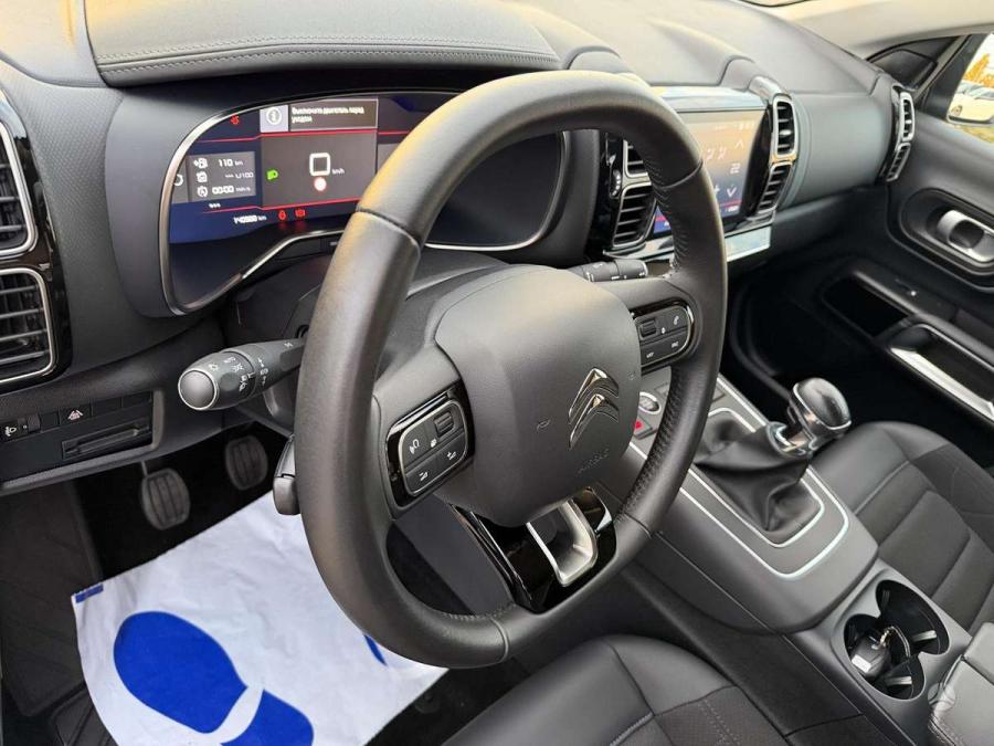 Синий Ситроен C5 Aircross 2023 в Мариямполе, объемом двигателя 1.20 л и пробегом 141 тыс. км за 13552 €, фото 32 на AUTOMOTO.COM.LV