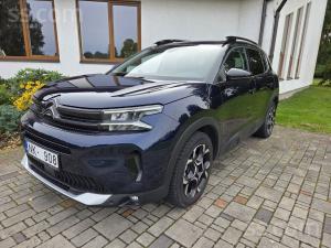 Синий Ситроен C5 Aircross 2023 в Рига, объемом двигателя 1.50 л и пробегом 34 тыс. км за 23900 €, фото  на AUTOMOTO.COM.LV
