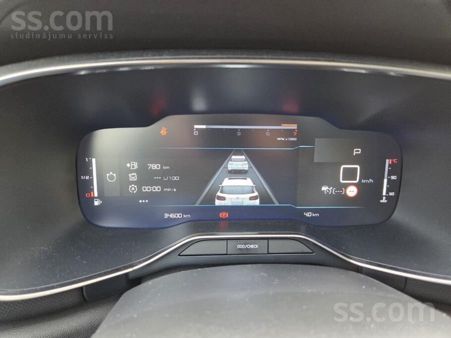 Синий Ситроен C5 Aircross 2023 в Рига, объемом двигателя 1.50 л и пробегом 34 тыс. км за 23900 €, фото 20 на AUTOMOTO.COM.LV