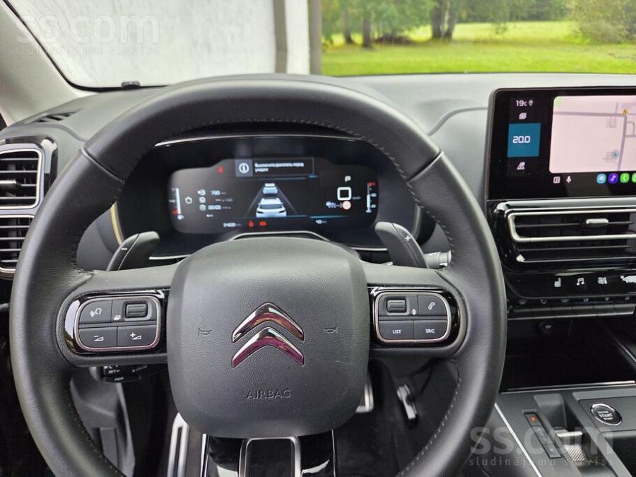 Синий Ситроен C5 Aircross 2023 в Рига, объемом двигателя 1.50 л и пробегом 34 тыс. км за 23900 €, фото 30 на AUTOMOTO.COM.LV