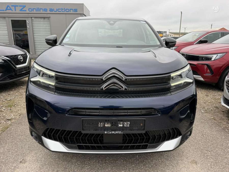 Blue Citroen C5 Aircross 2023 in Vilnius, with an engine capacity of 1.20 L and mileage of 151 thousand km for 13190 €, photo 7 on AUTOMOTO.COM.LV