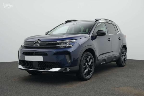 Blue Citroen C5 Aircross 2024 in Kaunas, with an engine capacity of 1.20 L and mileage of 11 thousand km for 25366 €, photo 3 on AUTOMOTO.COM.LV