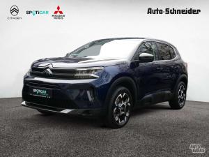 Синий Ситроен C5 Aircross 2025 в Каунас, объемом двигателя 1.20 л и пробегом 28 тыс. км за 26913 €, фото 1 на AUTOMOTO.COM.LV
