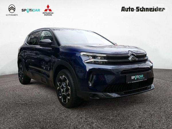 Blue Citroen C5 Aircross 2025 in Kaunas, with an engine capacity of 1.20 L and mileage of 28 thousand km for 26913 €, photo 2 on AUTOMOTO.COM.LV